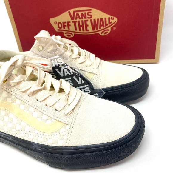 Vans | Shoes | Vans Old Skool Pro Lizzie Armanto Suede Cream Skate ...